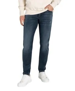 MAC Greg Jeans Tapered in dunkelblauer Vintage-Waschung