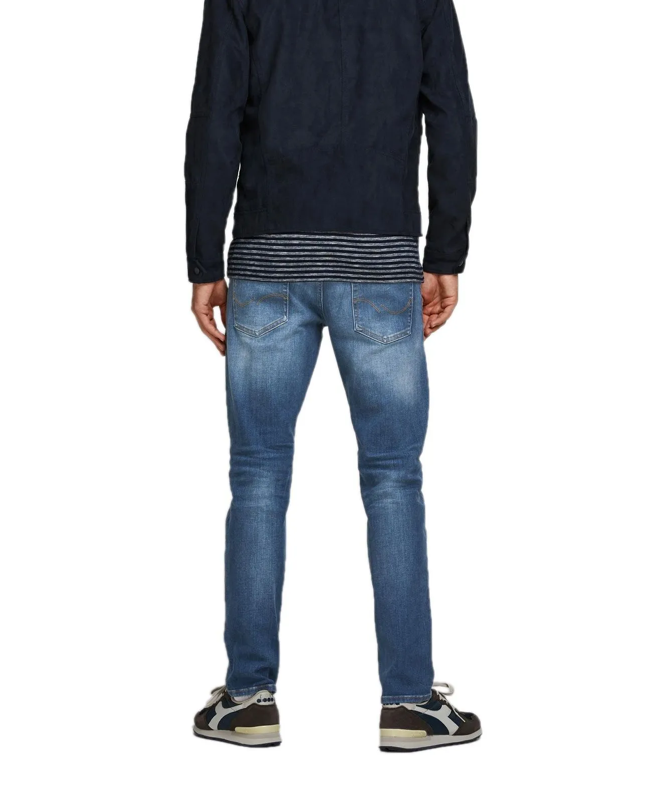 Jack & Jones Jeans Comfort Fit Mike handgefertigter Optik