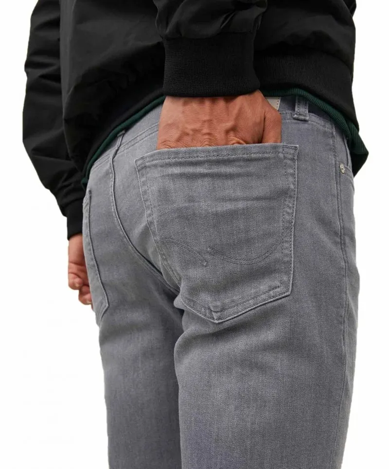 Jack & Jones Glenn Jeans Slim Fit in grauer Waschung