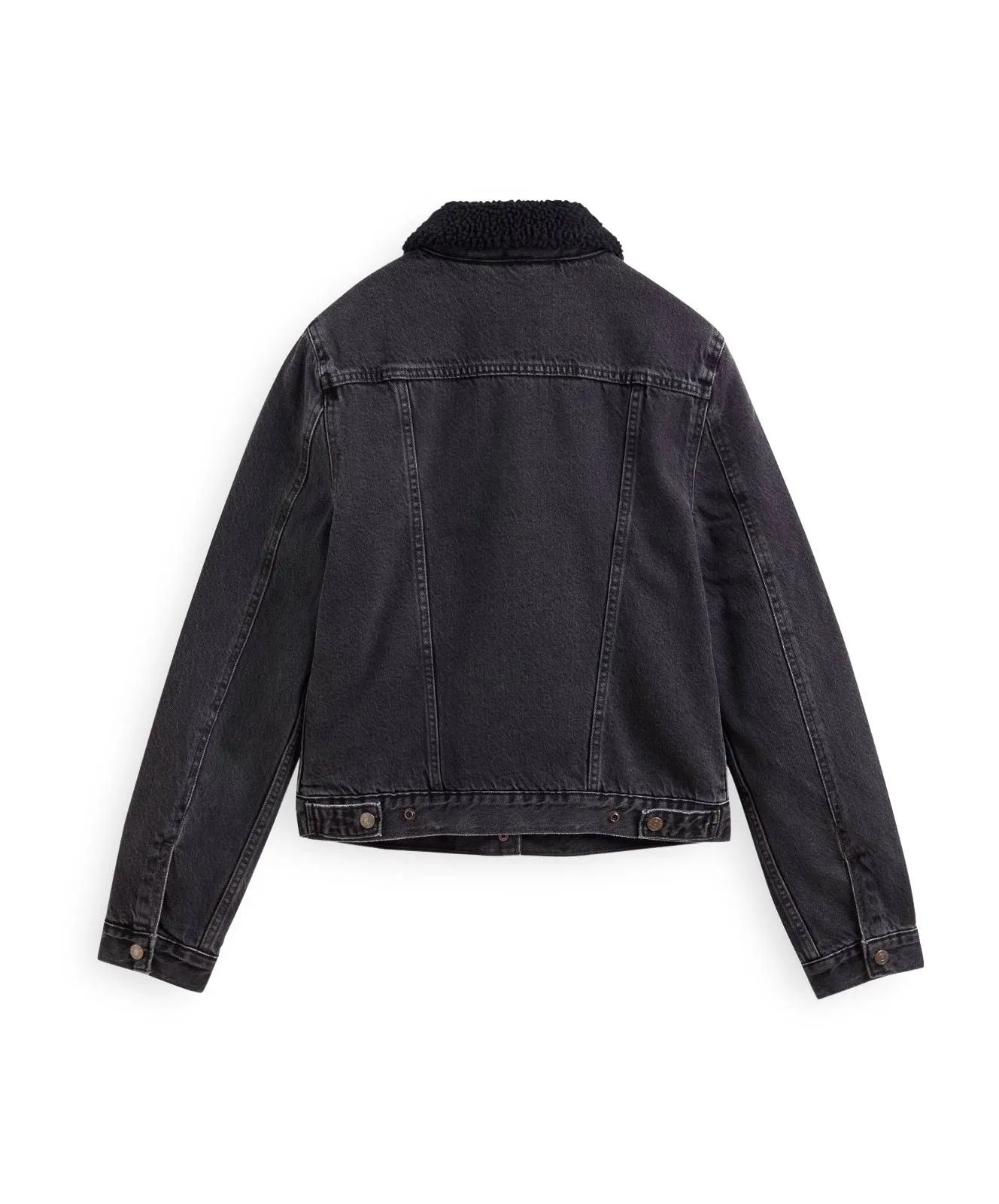 Levis Damen Jeansjacke Original Trucker mit Sherpa Futter