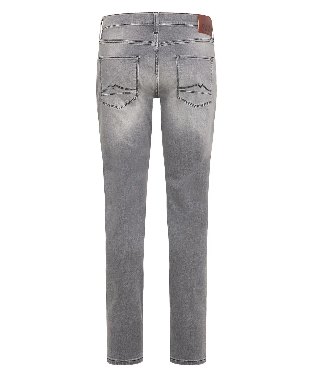 Mustang Jeans Slim Fit Vegas aus grauem Used-Denim