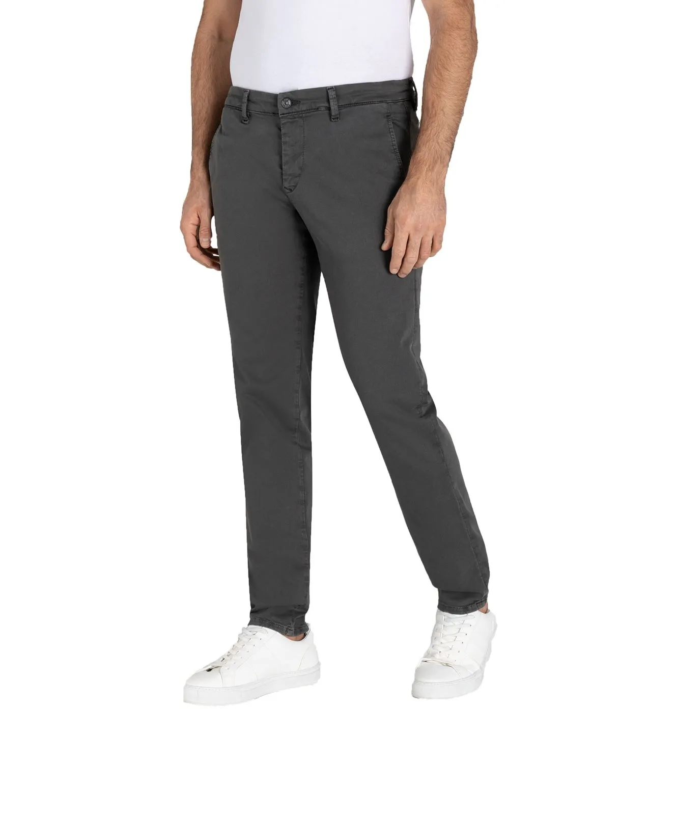 MAC Drivers Pants mit Modern Fit in grau Ton