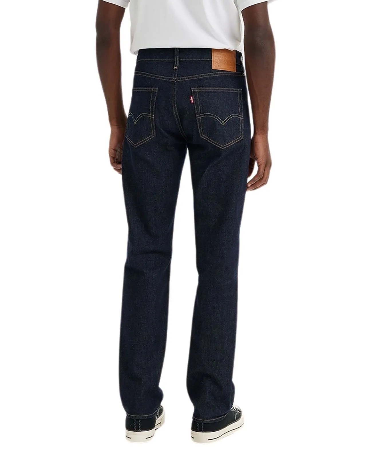 Levi's 514 Jeans Straight Fit in dunkler Rock Cod Waschung