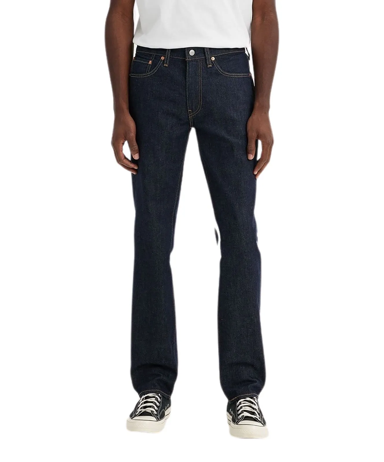 Levi's 514 Jeans Straight Fit in dunkler Rock Cod Waschung