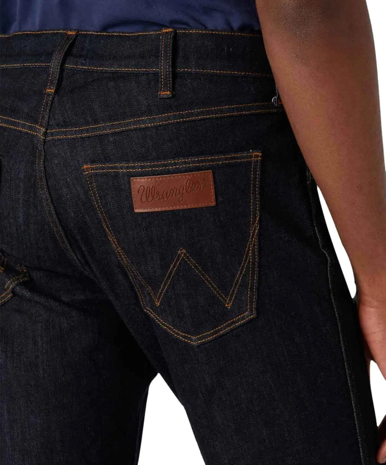 Wrangler Herren Jeans Regular Fit Greensboro in Dark Rinse