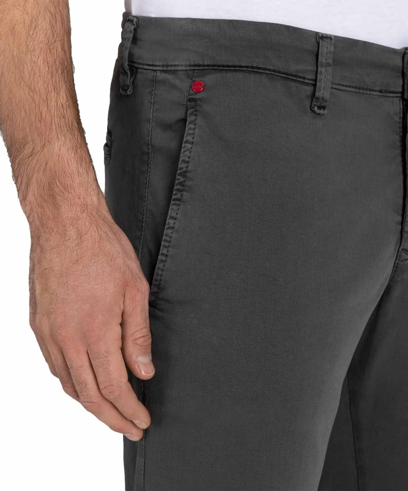 MAC Drivers Pants mit Modern Fit in grau Ton