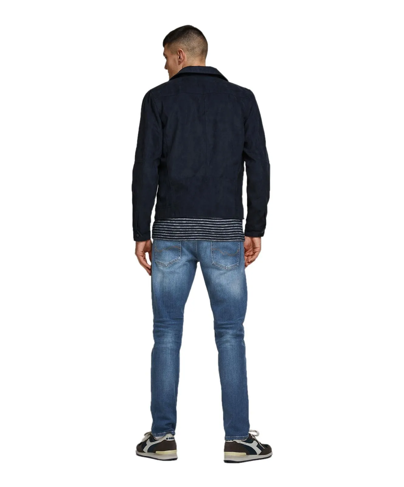 Jack & Jones Jeans Comfort Fit Mike handgefertigter Optik