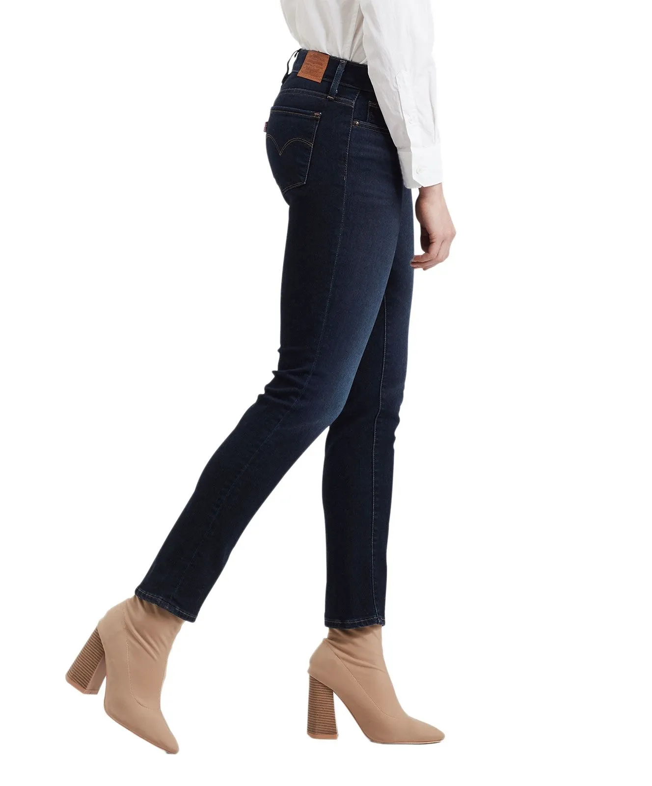 Levis Damen Jeans 712 Slim in dunklem Indigo
