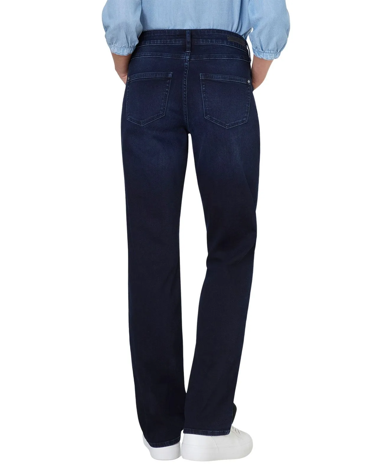 Paddocks Jeans Lara mit Straight Fit in Blue Black Waschung